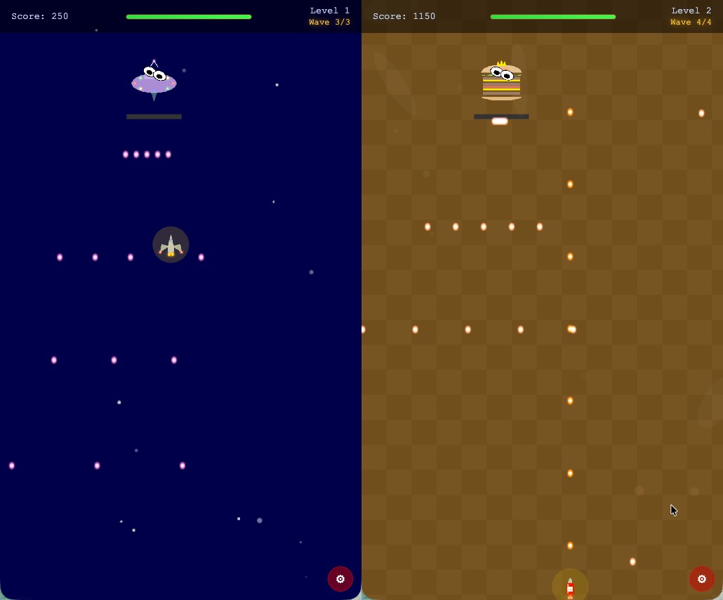 Vertical Shooter - Warrior Coding